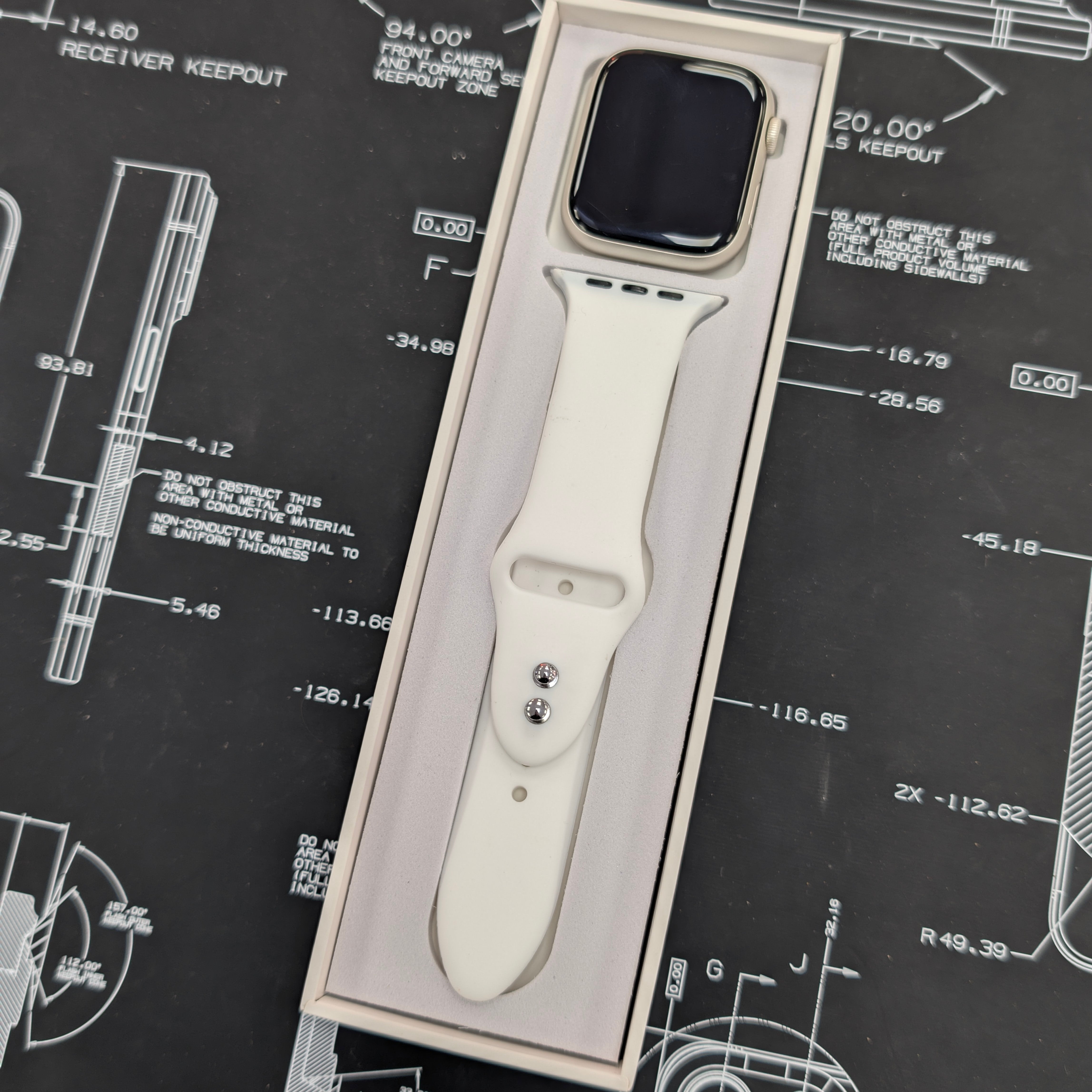 Apple Watch Series 9, 45mm Silver WiFi only | Time2Talk Swansea UK